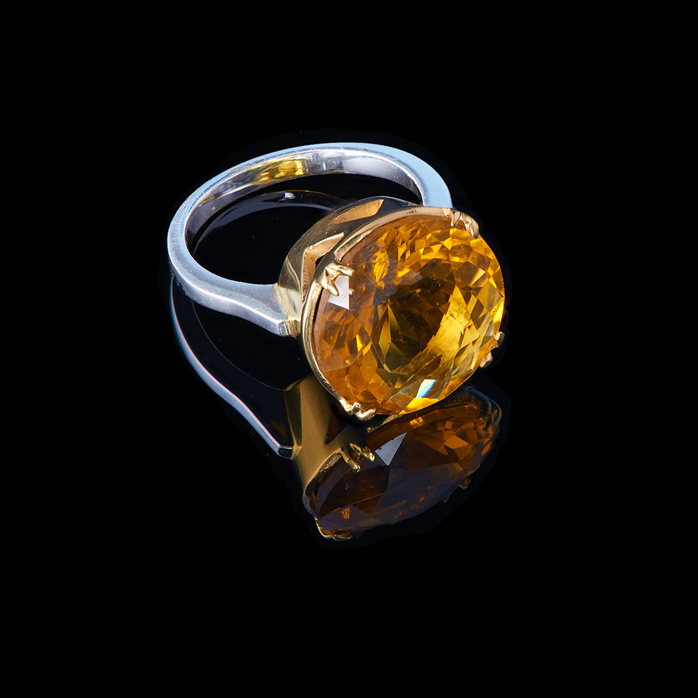 The Jean Ring | Honey Quartz – Jean London