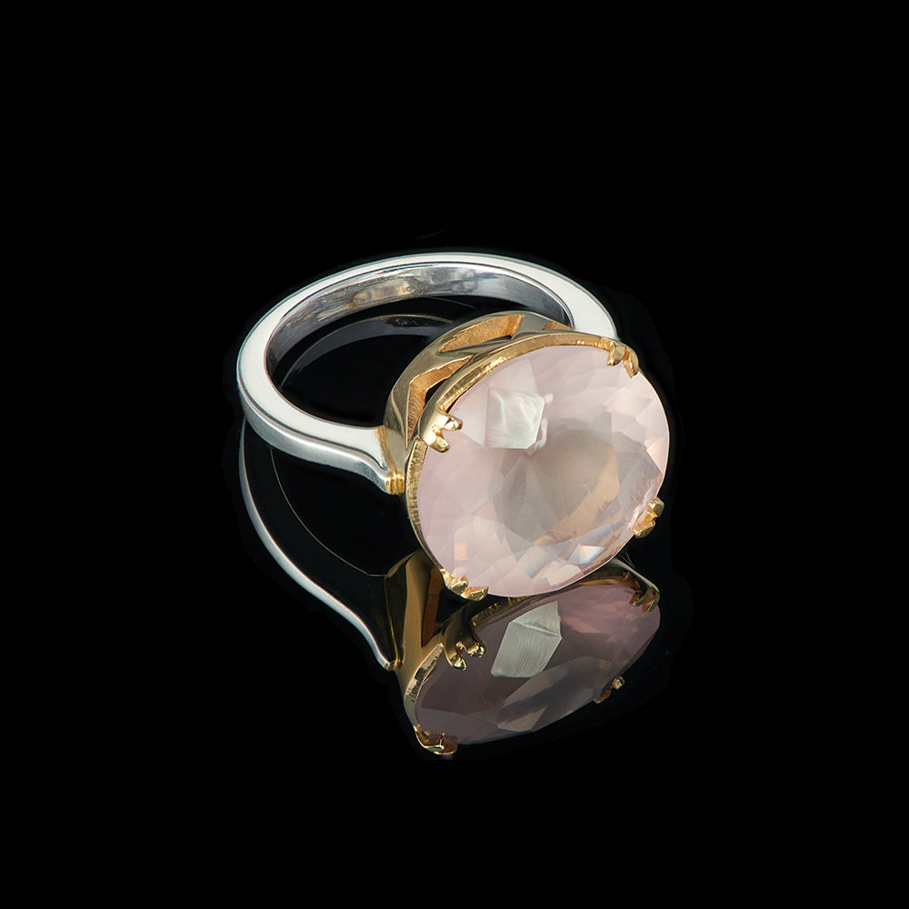 The Jean Ring | Rose Quartz – Jean London