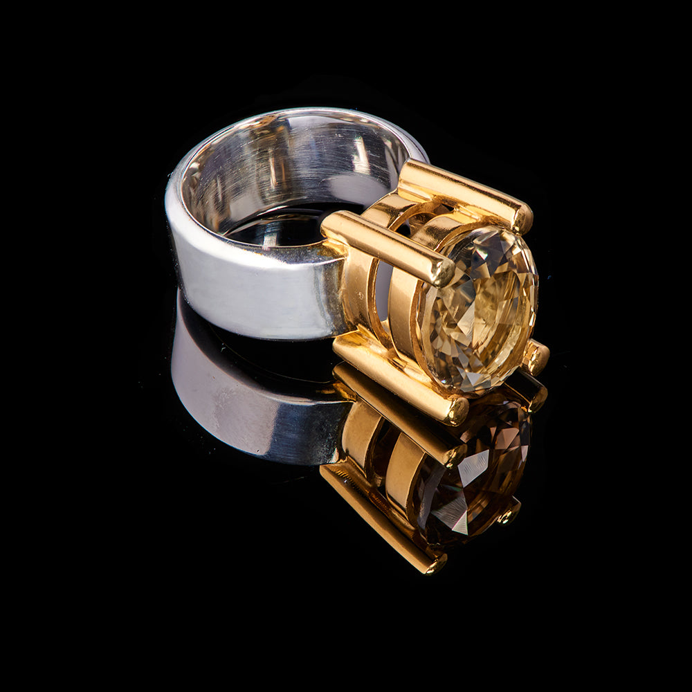 The Carole Ring | Smoky Quartz – Jean London